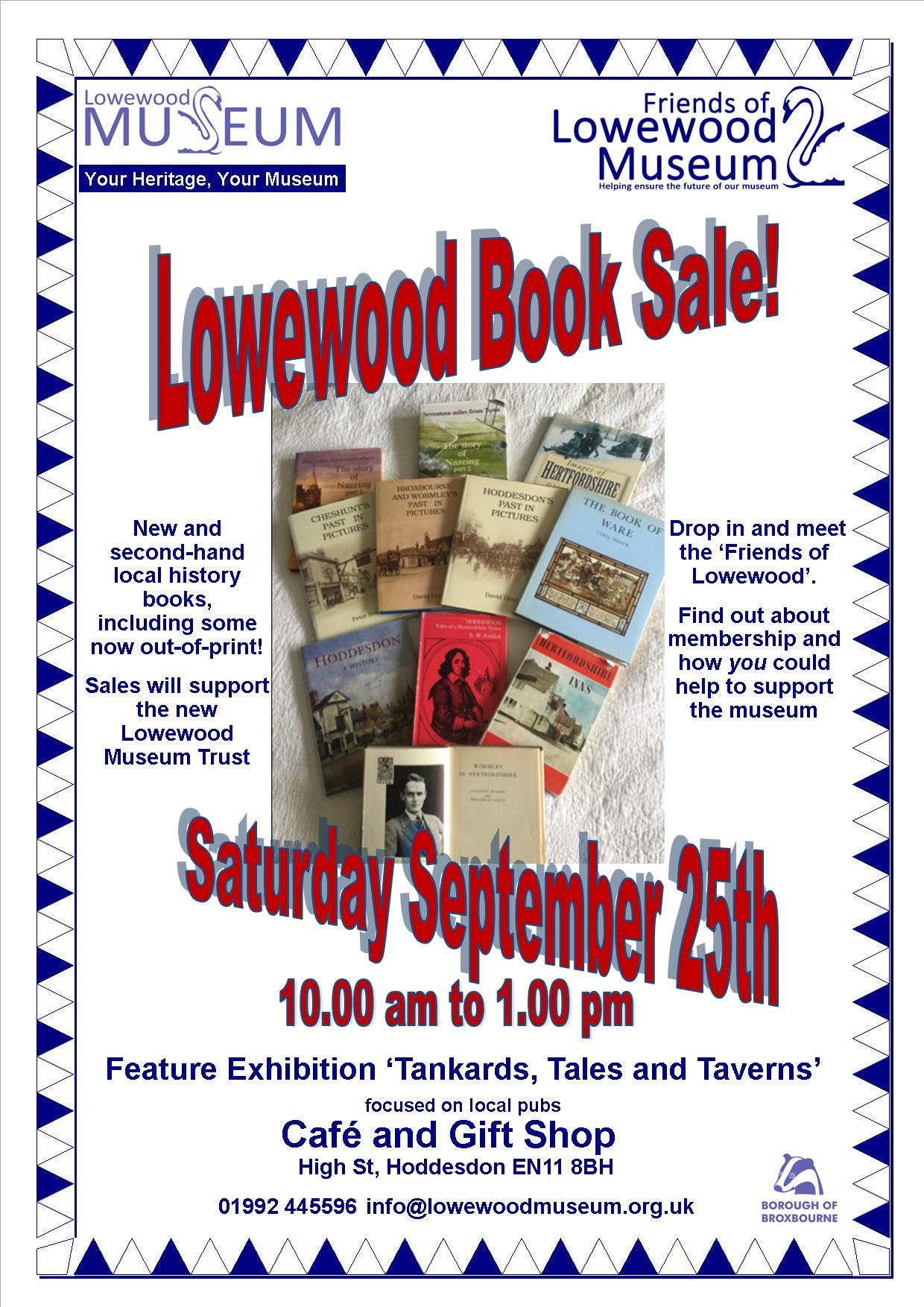 Local History Book Sale | Lowewood Museum